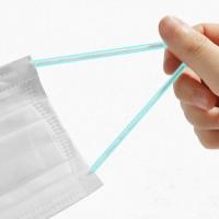China White Disposable Flat Mask Earloop Non Medical Protective odorless for sale