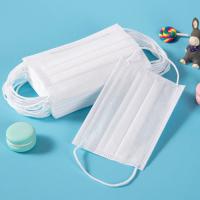 China Children'S Disposable Flat Mask Non Medical Sunscreen Elastic Ear Loop Mask EN14683 for sale