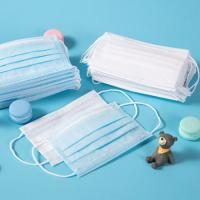 China Children'S Disposable Flat Mask Non Medical Sunscreen Elastic Ear Loop Mask EN14683 for sale