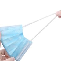 China Flat Disposable Medical Masks TYPEⅡ Non Sterile Earloop Face Mask 3 Layers EN14683 for sale