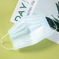 China Flat Disposable Medical Masks TYPEⅡ Non Sterile Earloop Face Mask 3 Layers EN14683 for sale