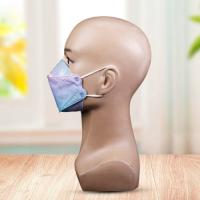 China Rainbow Gradient KF94 N95 Anti Pollution Mask Elastic Ear Loop Mask for sale