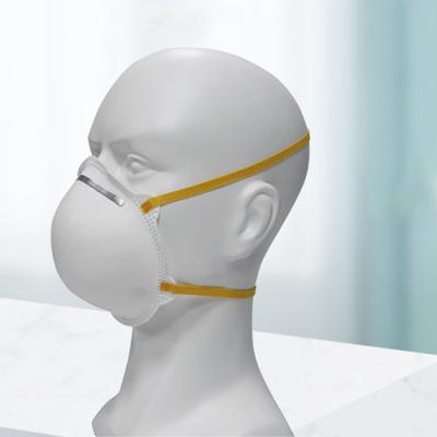 China KN95 Cup Shaped Face Mask Melt Blown Cloth Disposable Pollution Mask Head Mounted for sale