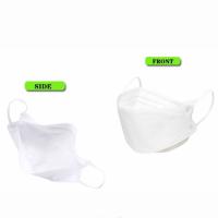 China 4 Layer KN95 Fish Shaped Face Mask Anti Pollution for sale