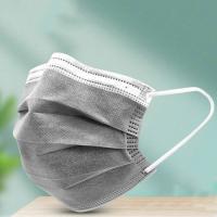 China Disposable Activated Carbon Mask Non Woven Dustproof Activated Charcoal Filter Mask for sale