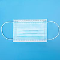 China Blue Meltblown Cloth Children'S Disposable Face Masks Standard Earloop Face Mask 3g for sale