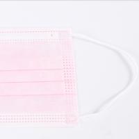 China Pink Breathable Children'S Disposable Face Masks Protective CE for sale