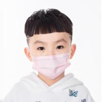 China Pink Breathable Children'S Disposable Face Masks Protective CE for sale