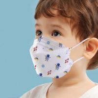 China Children'S KF94 Fish Shaped Face Mask Smoke Filter Three Dimensional Dustproof OEM for sale