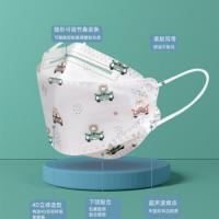 China Children'S KF94 Fish Shaped Face Mask Smoke Filter Three Dimensional Dustproof OEM for sale