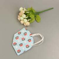 China Printed Pattern Disposable Blue Earloop Face Mask Anti Pollution Droplets GB2626-2019 for sale