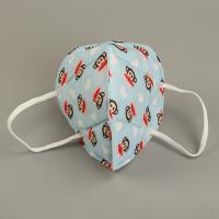China Printed Pattern Disposable Blue Earloop Face Mask Anti Pollution Droplets GB2626-2019 for sale