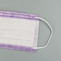 China Printed Pattern Disposable 3 Ply Non Woven Face Mask N95 Foldable 17.5x9.5 for sale