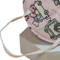China Hello Kitty Lug Non Woven KN95 Respirator Masks Valved Disposable Nose Mask for sale
