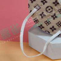 China Protective Lug Belt Valve Foldable Face Mask 5 Layers Disposable KN95 Meltblown Fabric for sale