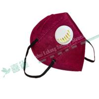 China KN95 Meltblown Protective Foldable Face Mask Middle Filter Layer CE With Valve for sale