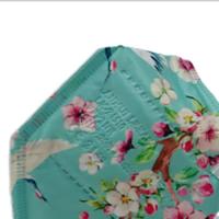 China Gradient Color Foldable FFP2 Dust Mask Multi Layer Filtration for sale