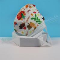 China White Three Dimensional 3 Layer Disposable 3D Protective Face Mask Dust Resistant for sale