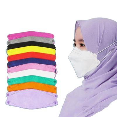 China 4 Layers Fish Shape Head Loop KF94 Mask for sale