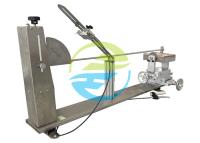 China IEC 60884-1 Impact Testing Equipment Pendulum Hammer Test Apparatus With Multi Height Of Fall for sale