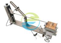 China IEC 60884-1 Impact Testing Equipment Pendulum Hammer Test Apparatus With Multi Height Of Fall for sale