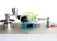 China IEC 60884 Testing Equipment Insulating Sleeves Of Plug Pins Abrasion Test Apparatus with 9mm Stroke for sale
