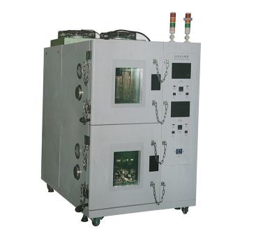 China Touch Screen Battery Testing Equipment , Double - Layered High Low Temperature Chamber for sale