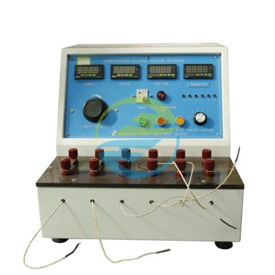 China HC9910A 6 Station 0-150℃ High Precision Plug Pin Temperature Rise Tester 0-125A Current Test ＜12V Voltage 220V 50HZ Power Supply IEC UL Standard Electrical Safety Testing Equipment Plug Socket Tester for sale