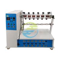 China Power Cord Bending Tester Accurately Test Tensile Strength 6 Test Stations Support 1 - 999999 Times Bending Test, With A Flexible And Adjustable Rate Of 10 - 60rpm for sale