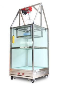 China IPX7 Immersion Test Chamber Glass Mould IP Code of IEC60335 Under The Soaking Enviroment for sale
