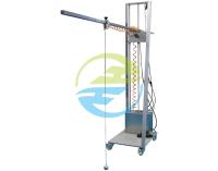 China Steel Ball Impact Test Apparatus with 50mm Steel Ball Diameter 500±25g Weight and 0.5-1.5m Adjustable Drop Height for Mechanical Strength Testing for sale