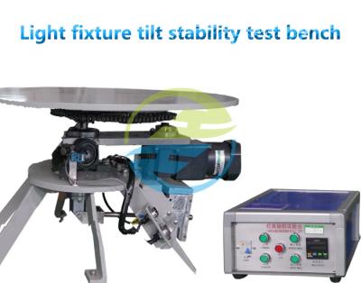 China Luminaire Inclined Plane Stability Test Apparatus | IEC 60335 Mechanical Stability Testing Equipment for Lighting Products for sale