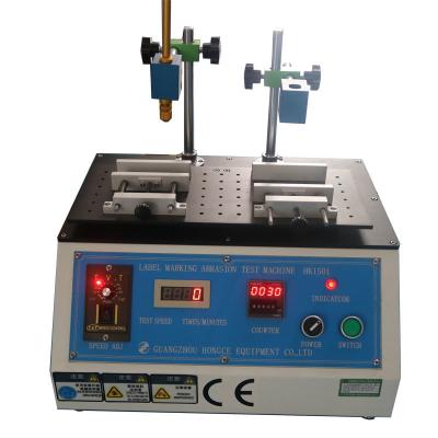 China IEC 60065 2014 Clause 5.1 Audio Video Test Equipment / Label Marking Abrasion Test Machine for sale