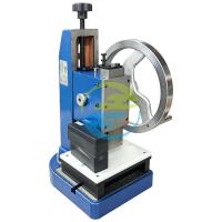 China IEC Standard Sample Cutting Machine for Rubber and Cable Insulation Material Test Specimen Preparation with Customized Dumbbell Die Mold for sale