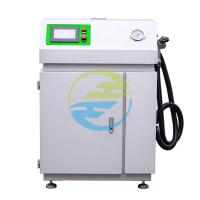 China Automatic Refrigerant Recovery Charging Station 3-in-1 Vacuum Pull Down Function R410A R32 for sale