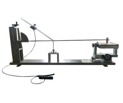 China Low Energy Steel Vertical Pendulum Hammer 1000mm Impact Test Apparatus IEC0884-1 Fig 22-26 for sale