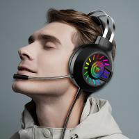 China G97 RGB Luminous 7.1 Surround Sound Wired Gaming Headset with Mic and Volume Control for sale