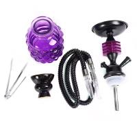 China Small Portable Hookah Acrylic Mixed Color Supply's Long-Lasting Product for sale