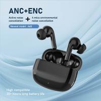 China Private Mold Wireless HiFI Earbuds with Low Latency ANC ENC and Digital Display for sale