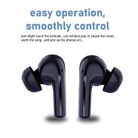 China Private Mold Wireless HiFI Earbuds with Low Latency ANC ENC and Digital Display for sale