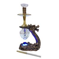 China Party Bar Smoking Hookah Shisha Set with Resin Dragon Design and Full Accessories for sale