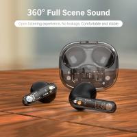 China Transparent Mini In-Ear Sports Earphones for Running and Gaming 2 Hours Charging Time for sale