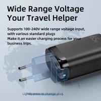China 65W GaN 3 Ports USB Type-c Travel Adapter for High Speed Charging of Multiple Devices for sale