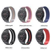 China Compatible Model For Samsung Watch Series Milanese Magnetic Mesh Watch Strap Loop Band for sale