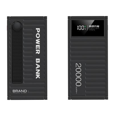 China Plastic 20000mAh Power Bank with Low Tension Protection and 22.5W Quick Charge for sale