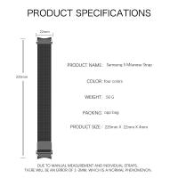 China Milanese Mesh Loop Stainless Steel Watch Bands for SamSung GaLaxy Watch 5 OEM ODM for sale