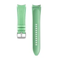 China 20mm Silicone Leather Watch Band Retro Replacement for Samsung Watch Series Band Width for sale