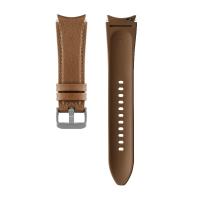China 20mm Rubber Leather Watch Band Compatible with Samsung Watch Series Retro Replacement for sale