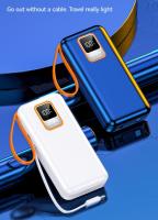 China Outdoor 10000mAh TC Port Mini 22.5W Fast Charging Power Bank with Cable and Real Capacity for sale