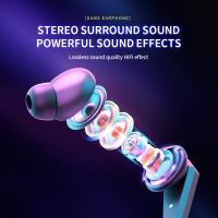 China Low Latency Gaming and Phone Call True Wireless Headset with Noise Cancelling Technology for sale